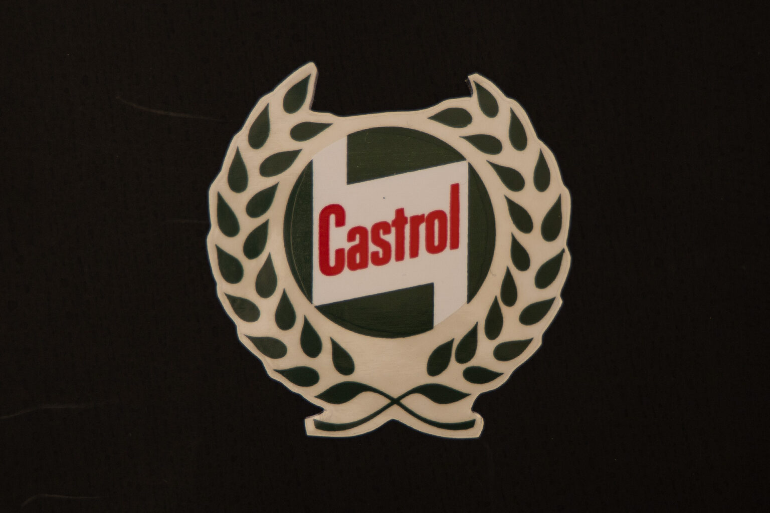 Castrol Mærke -retro, klar blad - Stickers Viborg
